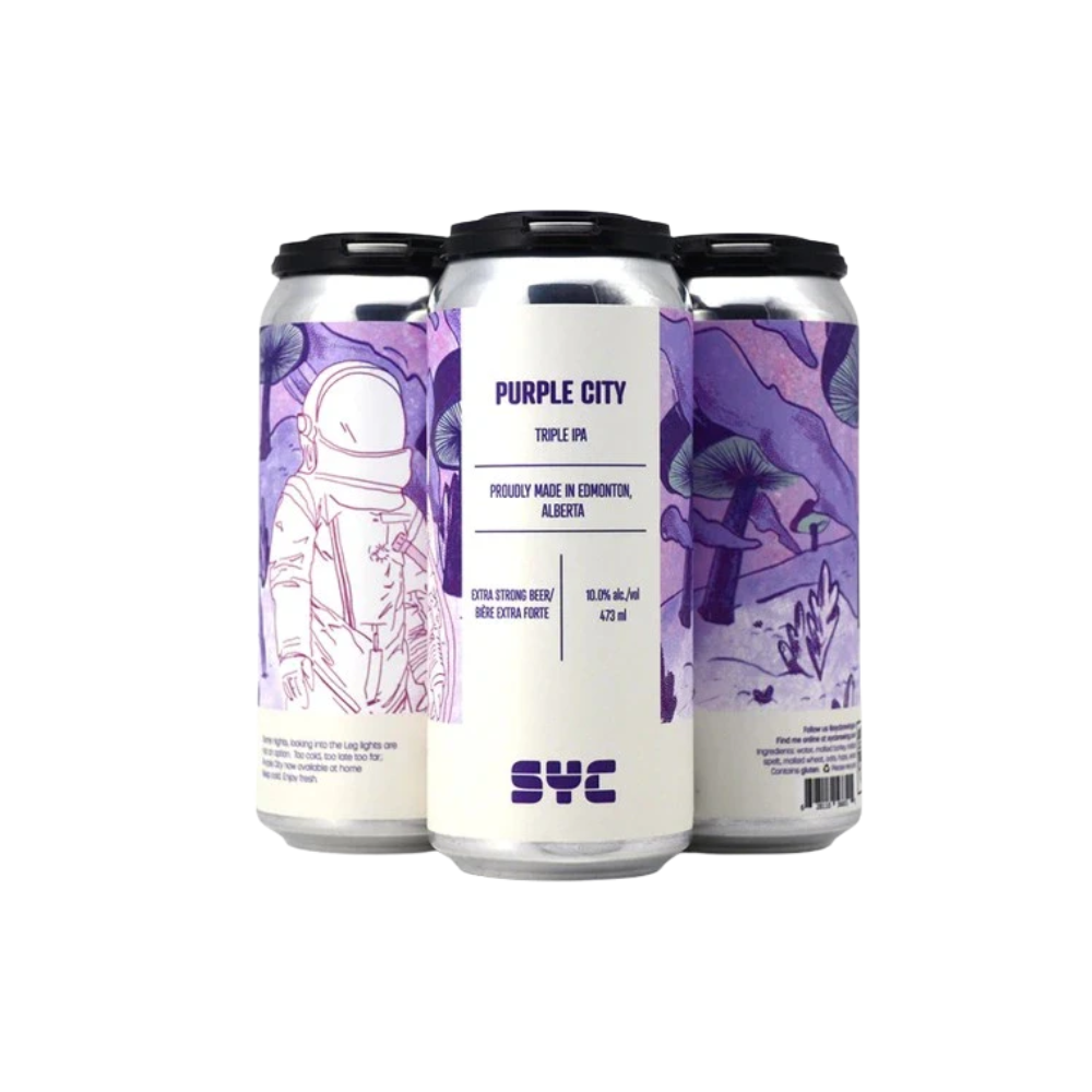 SYC Purple City Triple IPA 4 Pack - WOW Liquor Discounter