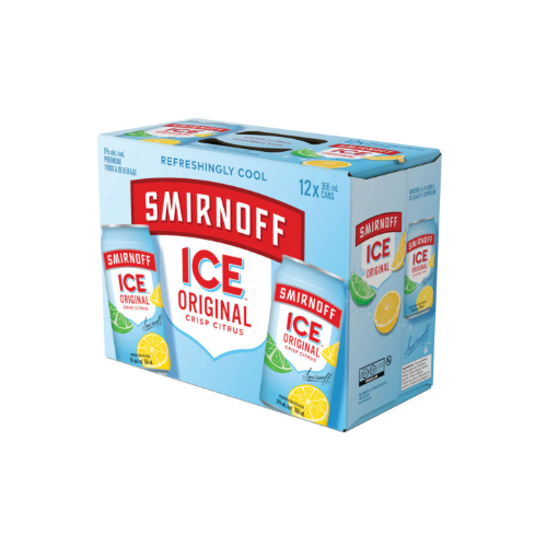Smirnoff Ice (12-Pack Cans) - WOW Liquor Discounter