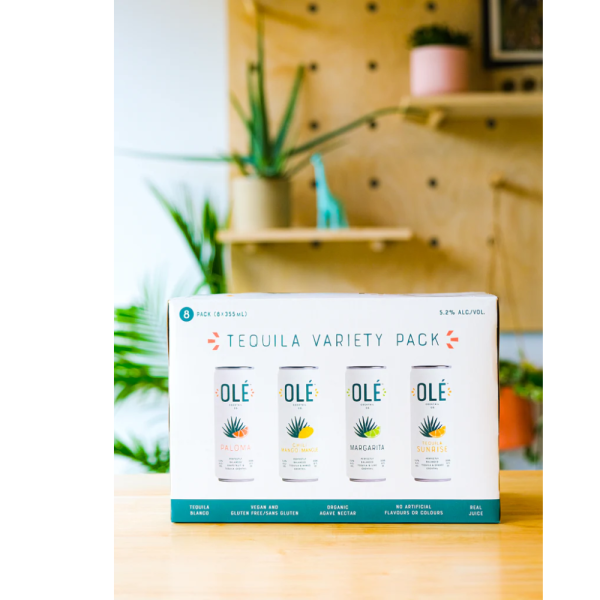 Ole Tequila Seltzer Variety Pack (8 Cans) - WOW Liquor Discounter