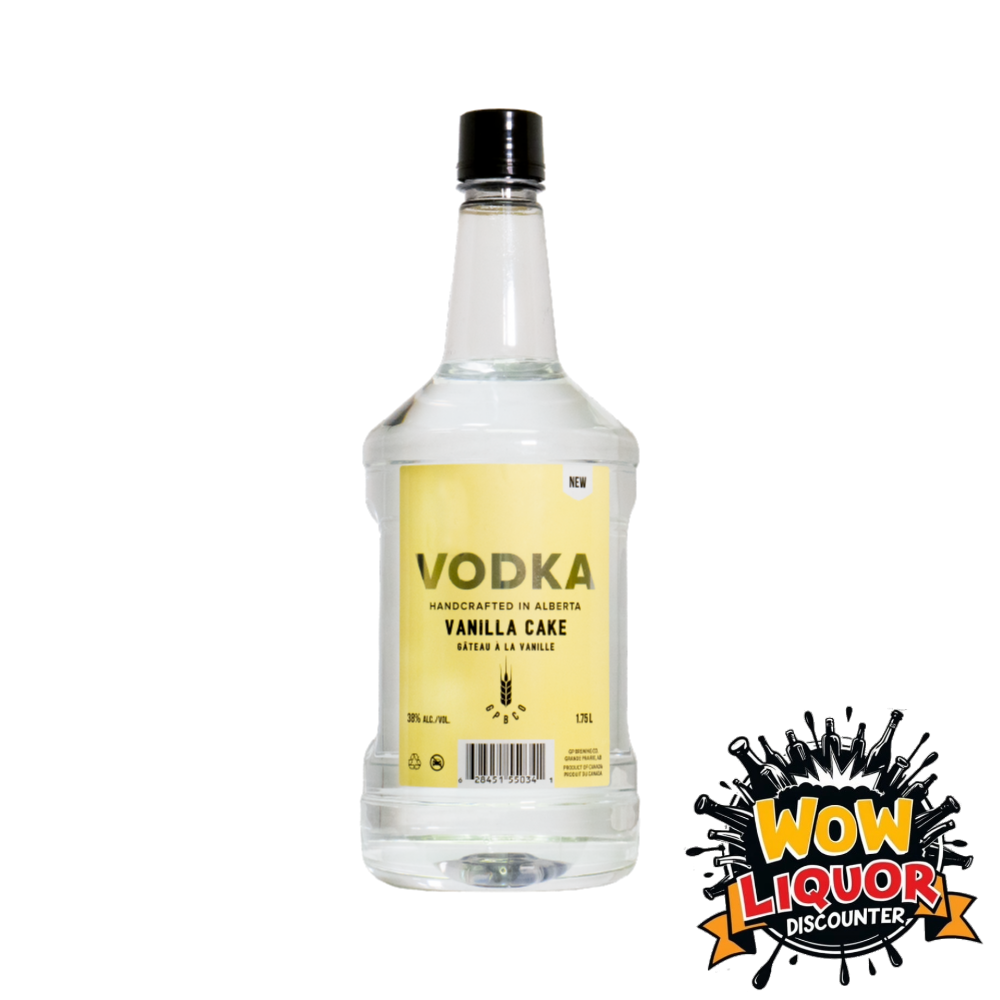 GP Brewing Vanilla Vodka 1.75L - WOW Liquor Discounter